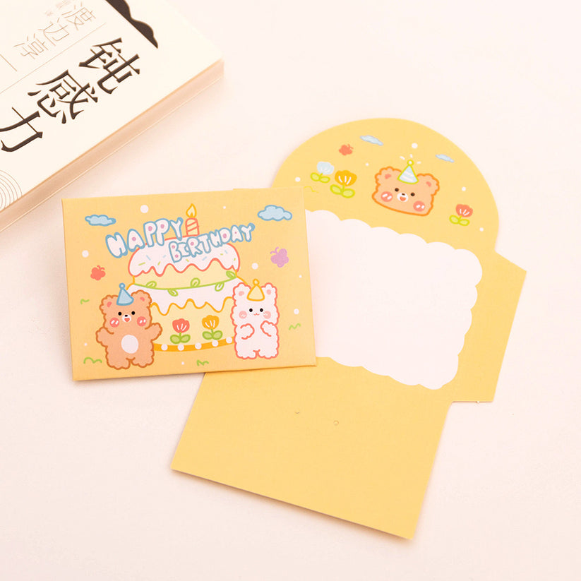 Tri Fold Kawaii Envelopes for Birthdays / Occassions – The Curated ...