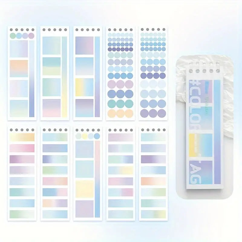 Color Tag Ombré Sticky Notes – The Curated Store India